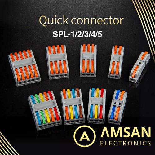 Jual SPL-1-2-3-4-5 Sambungan Kabel Wago Konektor PCT-221-222-223-224-225 - SPL-3 - Kab. Ponorogo ...