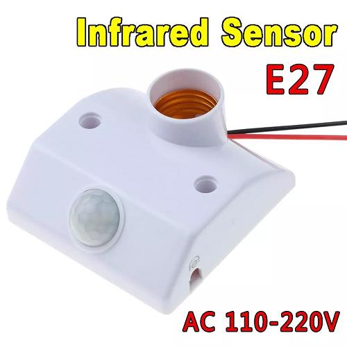 Jual Fitting Lampu Otomatis Sensor Gerak + Delay Motion Light Holder ...