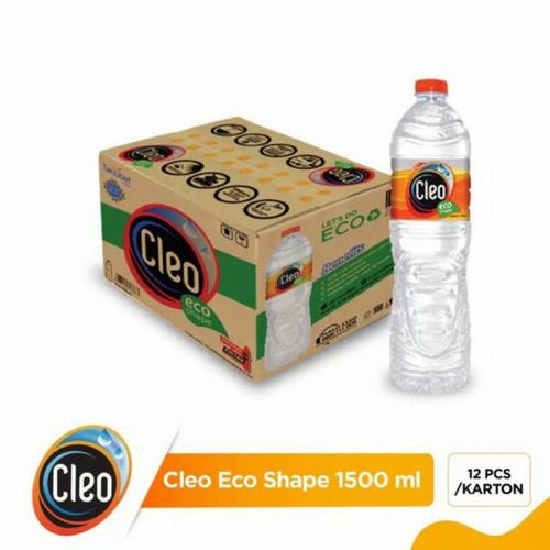 Jual 1 Dus Air Mineral Cleo Kemasan Botol 1500mL (Isi 12) - Kota ...
