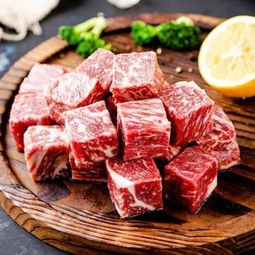 Jual SAIKORO WAGYU BEEF MELTIC CUBES STEAK 3cm x 3cm / pack - 500 grm ...