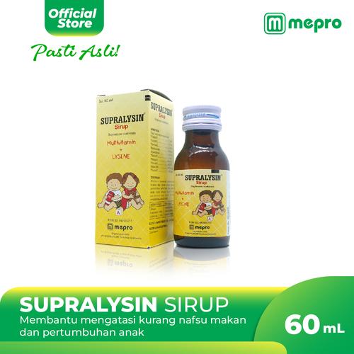 Jual Supralysin Syrup 60ml - Kota Bandung - Meprofarm | Tokopedia