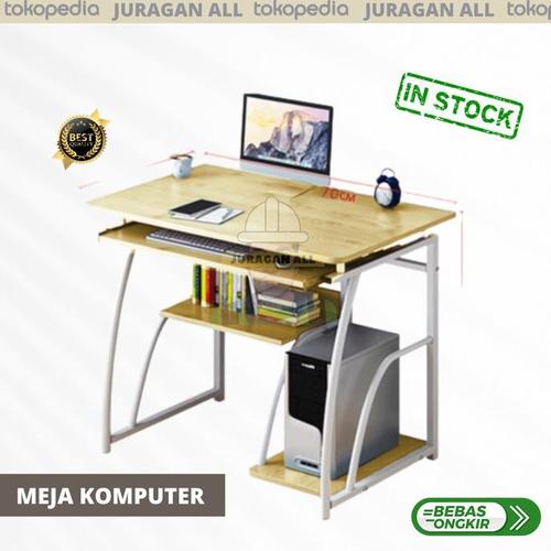 Jual Meja Komputer Kayu/Pc/Belajar/Kerja/Gaming/ Meja Rumah Minimalis ...