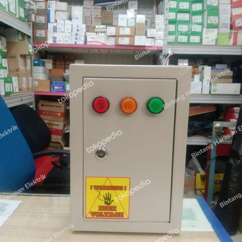 Jual BOX PANEL INDOOR 20X30 DILENGKAPI PILOT LAMP RST & REL MCB ...