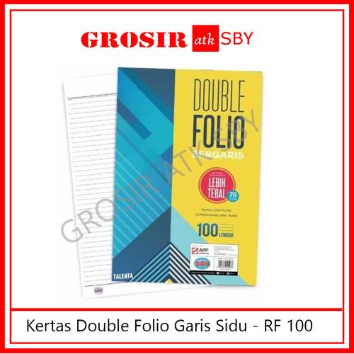 Jual Kertas Double Folio Garis Sidu RF 100lbr - Kota Surabaya - Grosir ...