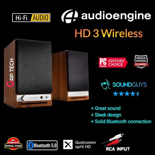 Promo Audioengine HD3 / HD 3 Wireless Hi-Fi Bookshelf Stereo Speakers ...