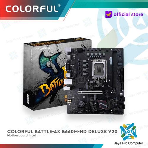 Promo Motherboard Colorful BATTLE-AX B660M-HD DELUXE V20 Cicil 0% 3x ...