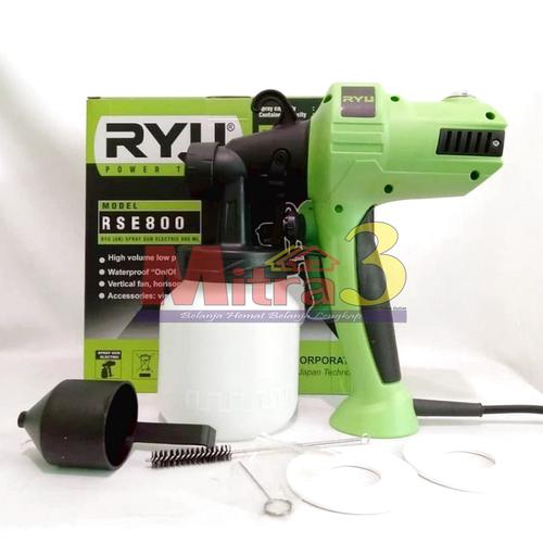 Jual Spray Gun Electric RYU RSE800 Alat Mesin Semprot Cat Elektrik RSE ...