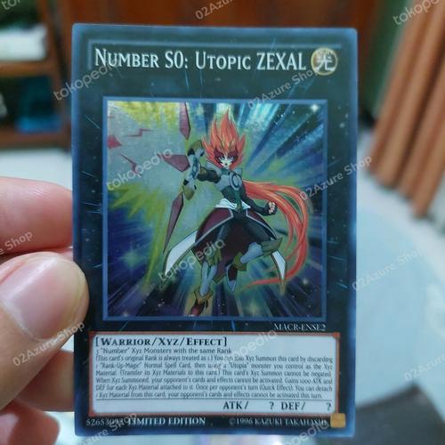 Jual Number S0: Utopic ZEXAL - Super Rare Limited Edition MACR yugioh ...
