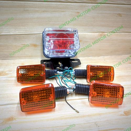 Jual lampu stop honda win gl100 GLK sen sein sen depan belakang - hanya ...