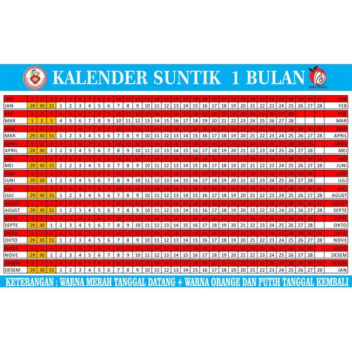 Jual Kalender KB 1 bulan - HIJAU MUDA - Kab. Lumajang - AR MULTIMEDIA ...
