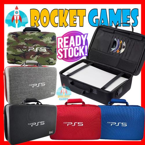 Jual PS5 Tas Bag PS5 Koper PS5 Gaming Waterproof Travel Storage Eva For ...