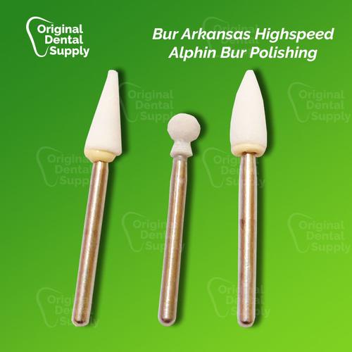 Jual arkansas stone Bur Highspeed Dental Alphin Bur poles satuan ...