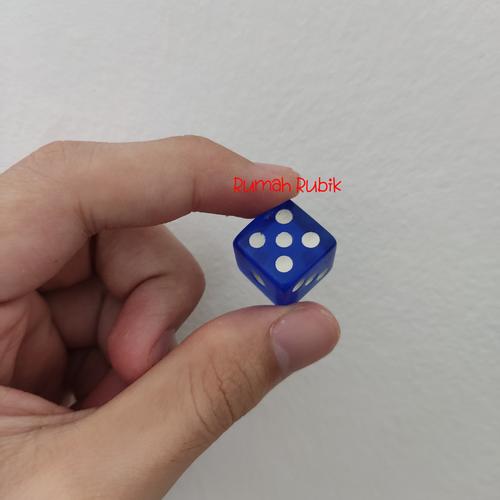 Jual Mainan Anak Dadu Warna Warni untuk Board Game - BIRU 1.5CM - Kab ...
