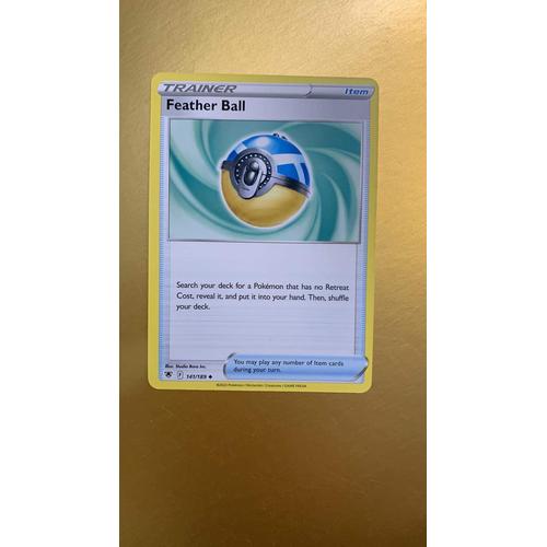 Jual Feather ball 1 KARTU English Tcg card pokemon set charizard store ...
