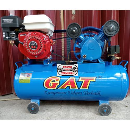 Jual Kompresor Angin GAT 1/2 HP + Engine Air Compressor Kompressor ...