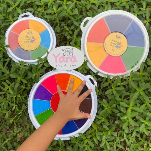Promo Yara Jumbo Washable Stamp Pad Hand Paint for Craft Cap Jari ...