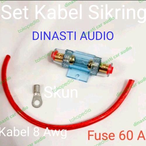 Jual Sikring Set Kabel Dan Skun - Solusi Instan - Fuse 60A - Dinasti ...