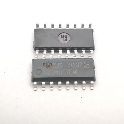 Jual Ic CD4017BM SMD Cmos CD4017 Counter with 10 decoded outputs CD ...