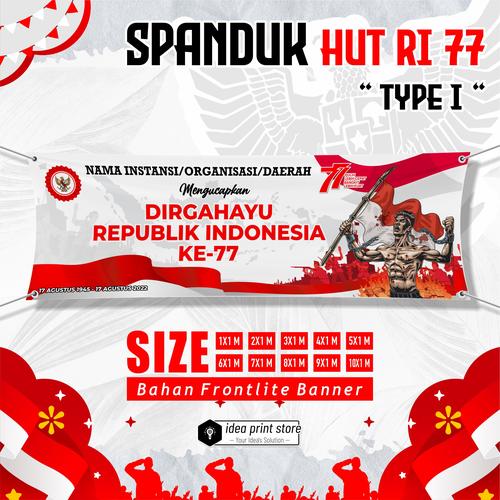 Jual SPANDUK HUT RI 9X1 METER KEMERDEKAAN AGUSTUSAN BANNER ...