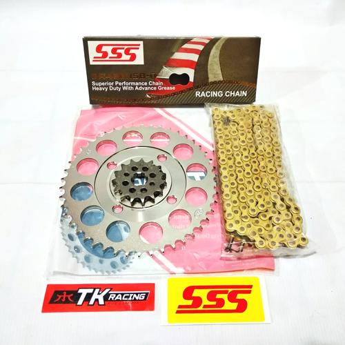 Jual Gear Set TK Racing Verza / CB150R / GTR / CBR 150 + Rantai SSS ...