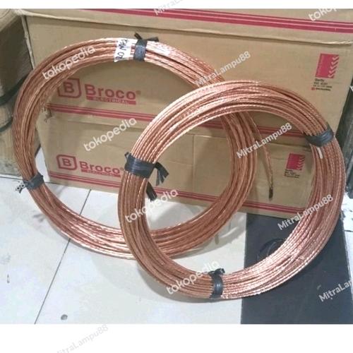 Jual Kawat Tembaga BC 10mm 10 MM Kabel Bc Grounding Copper Wire Meteran ...