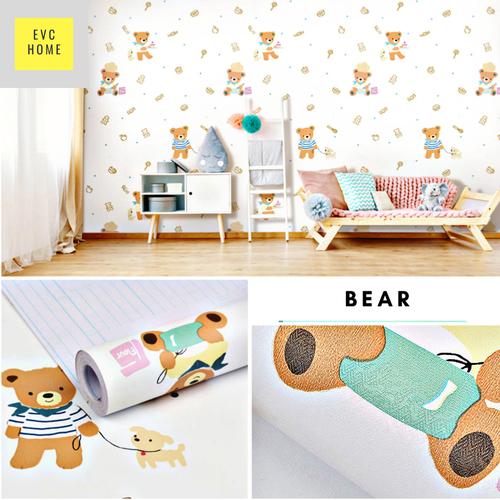 Promo Wallpaper Sticker Hello Kitty/ walpaper kartun stiker dinding ...