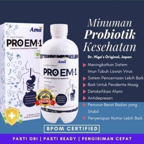 Jual PRO EM 1 Probiotik 473 ml / PROEM 1 Peningkat Imun Penangkal Virus ...