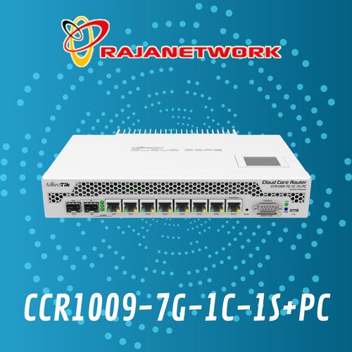 Jual Mikrotik Routerboard CCR1009-7G-1C-1S+PC - Jakarta Pusat ...