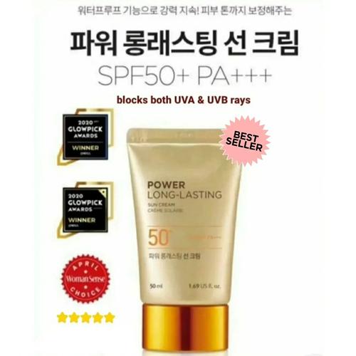 Jual The Face Shop~Power Long Lasting Sunscreen SPF50+PA+++ - Jakarta ...
