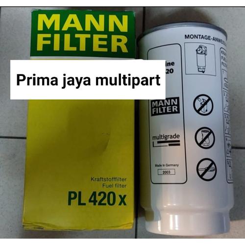 Jual FUEL FILTER MANN PL 420 X PL420X - GENUINE - Jakarta Pusat - Prima ...