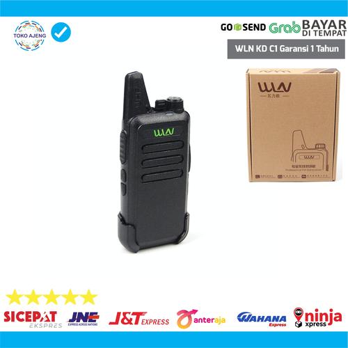Jual Walkie Talkie HT Radio Komunikasi WLN KD C1 Pas Di Saku Mungil ...