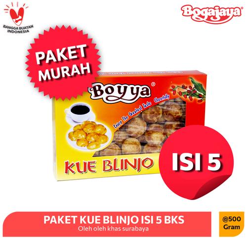 Jual PAKET OLEH2 KHAS SURABAYA MURAH / PAKET KUE BLINJO BOYYA ISI 5 BKS ...