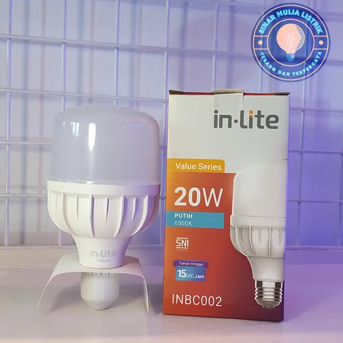Jual Inlite LED Lampu Bohlam Kapsul Value INBC002 - 20watt - 10watt ...