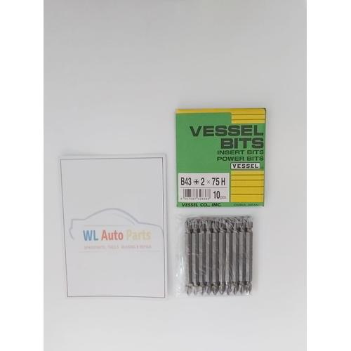 Jual VESSEL BIT / MATA OBENG B43+2x75H JAPAN MERK VESSEL - Jakarta ...