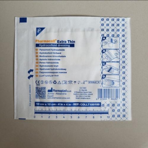 Jual Hydrocoloid Extra Thin 10x10Cm Wound Dressing/Pharmacoll Extra ...
