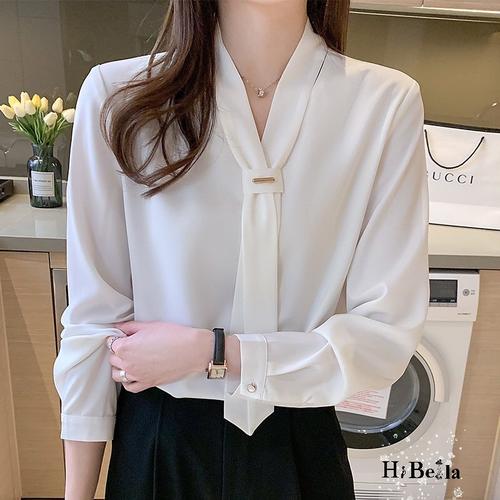Jual Helena Blouse - Atasan kerja putih premium formal OL Korean style ...