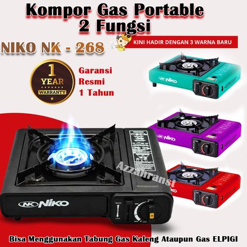 Jual Kompor Portable Camping Niko NK 268 Original Kompor Gas Mini 1 ...