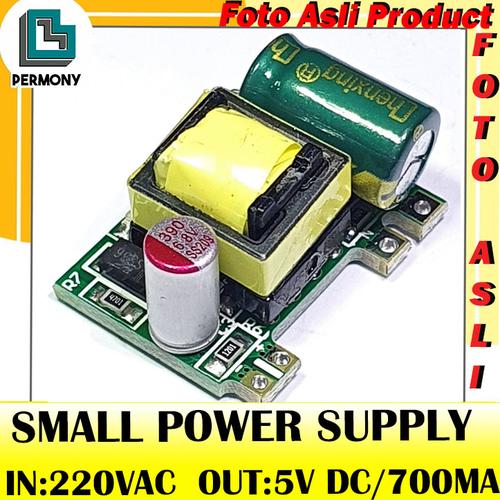 Jual Power Supply 110V- 220V AC to 5V DC 700mA (3.5W) AC-DC Module - T ...
