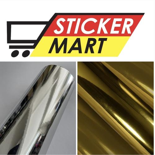 Jual Sticker Mirror Chrome Murah 50cm Roll - Gold Mirror - Kota Bekasi ...