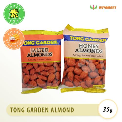 Jual Tong Garden Salted Honey ALMONDS 35gr Kacang Almond Asin Badam ...