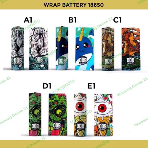 Jual wrap battery 18650 - D1 - Kota Tangerang Selatan - Waroeng Desain ...
