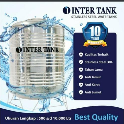 Jual tangki air INTER TANK seri T1000 stainless steel 304 volume 950 ...