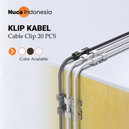 Jual Klip Kabel Organizer 20 PCS Manajemen Kabel Meja - Jakarta Barat ...