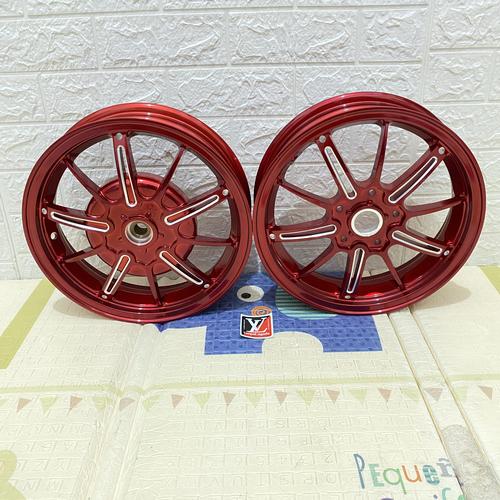 Jual Velg vespa sprint primavera model MK Drag - Red Candy - Jakarta ...