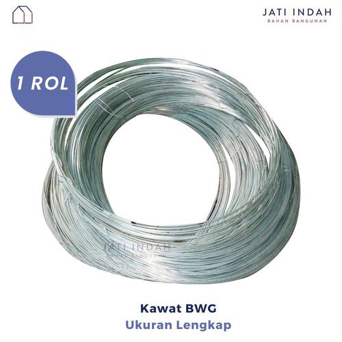 Jual 1 Rol Kawat BWG Remos Galvanis Ukuran Lengkap (10, 12, 14, 16, 18, 20) - BWG 14 - Kab ...
