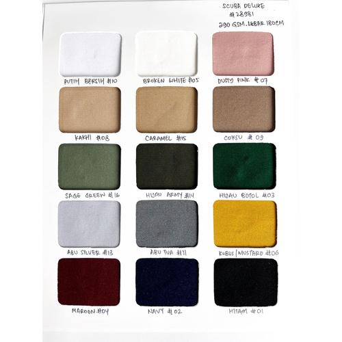 Jual KAIN SCUBA / SKUBA DELUXE EXTRA LEBAR 280 GSM - PUTIH BERSIH ...