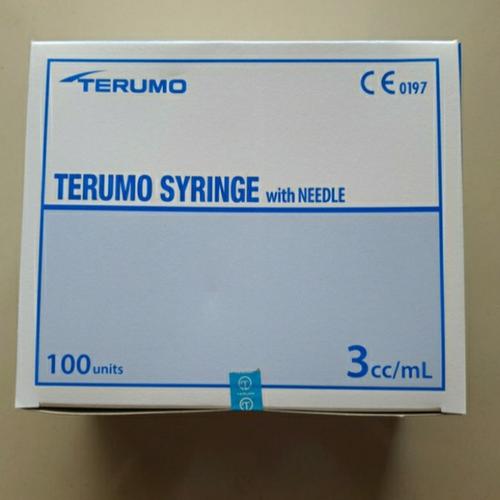 Jual syringe 3 ml terumo spuit 3 CC terumo suntikan 3 CC terumo isi 100 ori - Jakarta Timur ...