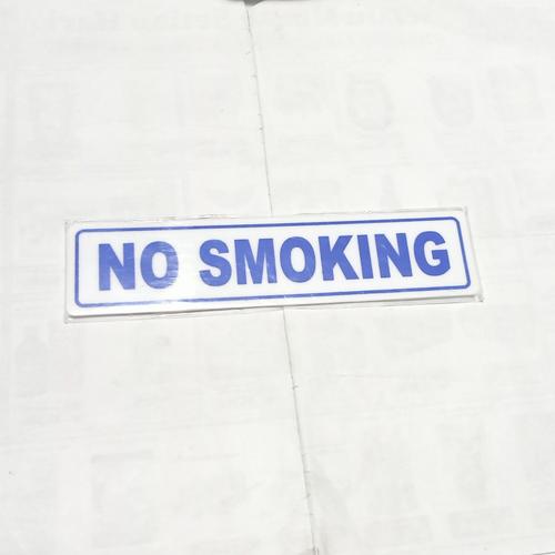Jual Sticker tanda NO SMOKING sign gambar stiker DILARANG MEROKOK rokok ...