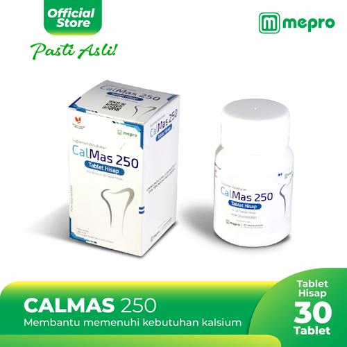 Jual CALMAS 250 TABLET HISAP - Kalsium untuk anak - Kota Bandung ...