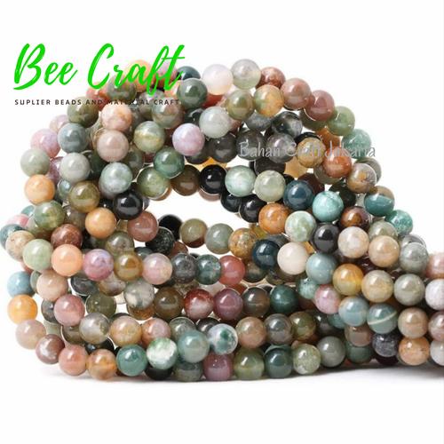 Jual Bahan Craft Manik Batu alam Indian Agate - Jakarta Barat - bengkel ...